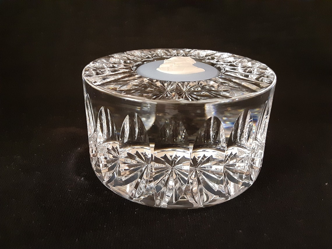 Wedgewood Crystal Paperweight - Etsy