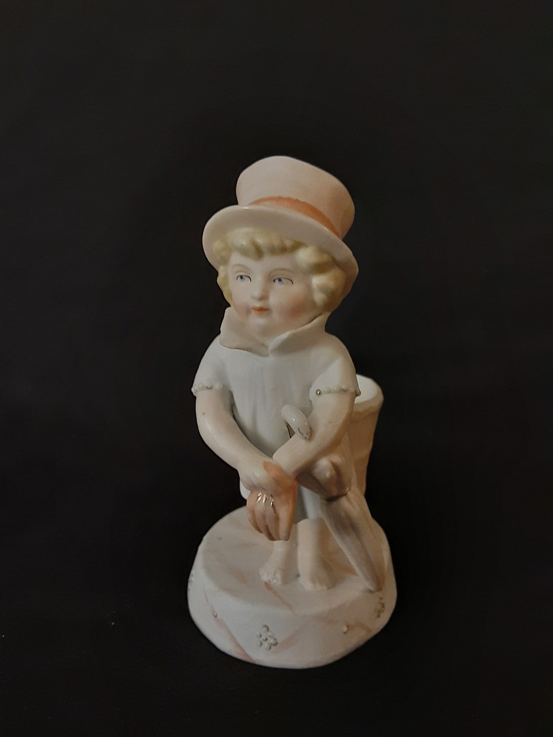 Antique Porcelain Toothpick Holder - Etsy