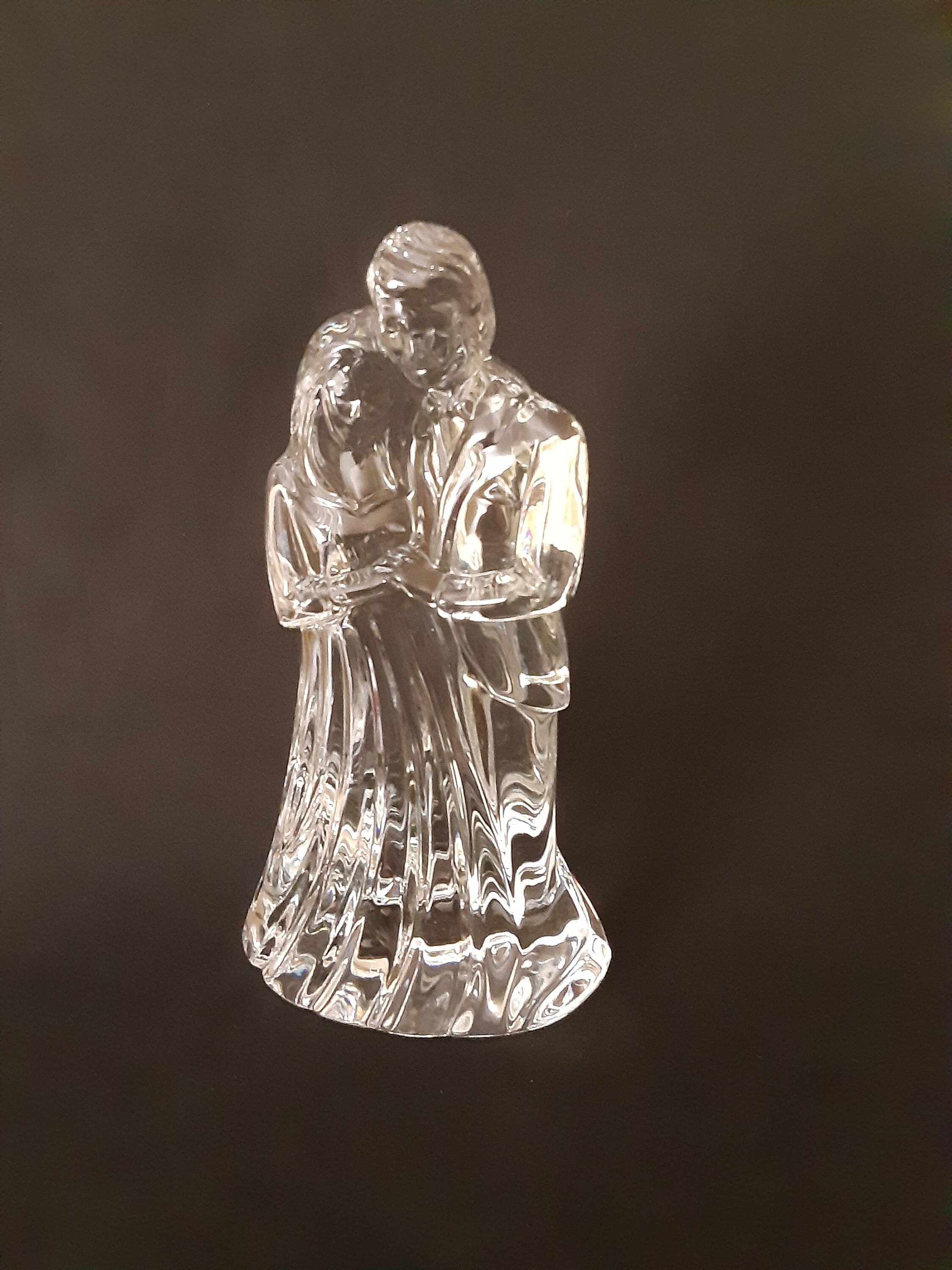 Vintage Waterford Crystal Bride & Groom Figurine - Etsy