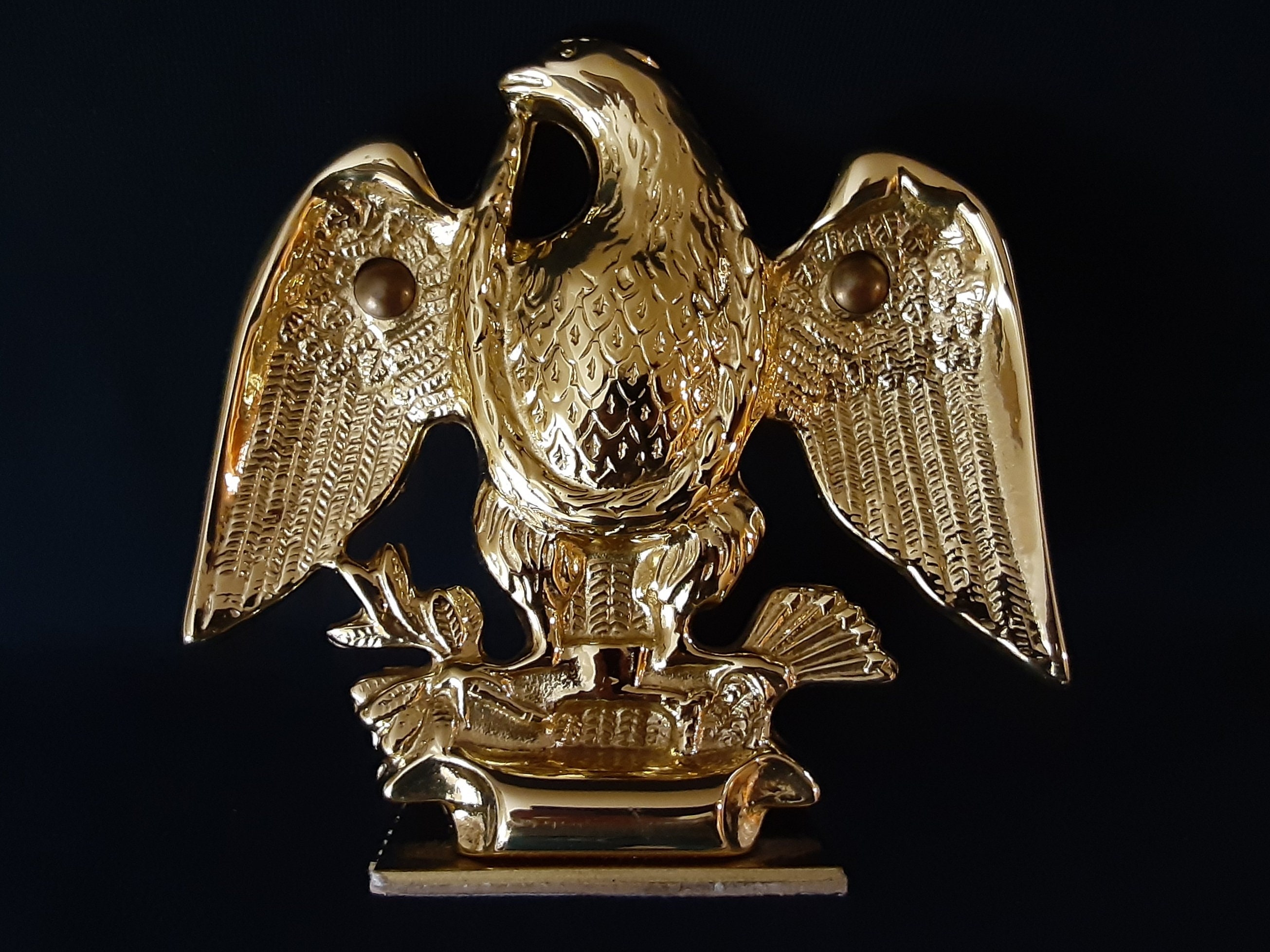 Vintage Baldwin Brass American Eagle Bookends - Etsy
