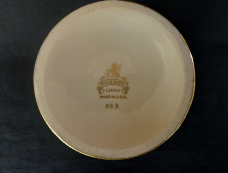 Pickard China #853 Footed 7" Vase - Etsy