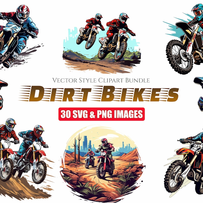 Dirt Bike Svg - Etsy