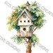 Watercolor Birdhouse Clipart Bundle Instant Digital Download - Etsy