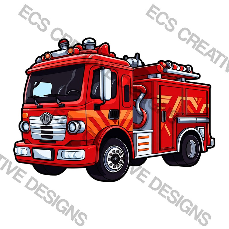 Community Vehicles Clipart Bundle, 28 High Quality Rescue Vehicle PNG ...