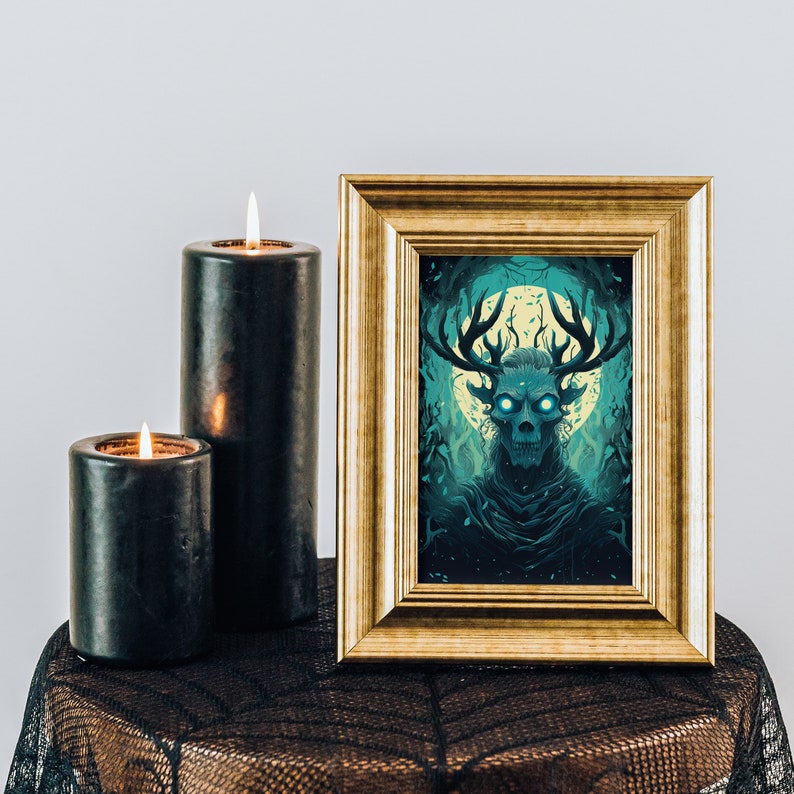 Wendigo Printable Wall Art Downloadable Print Poster - Etsy
