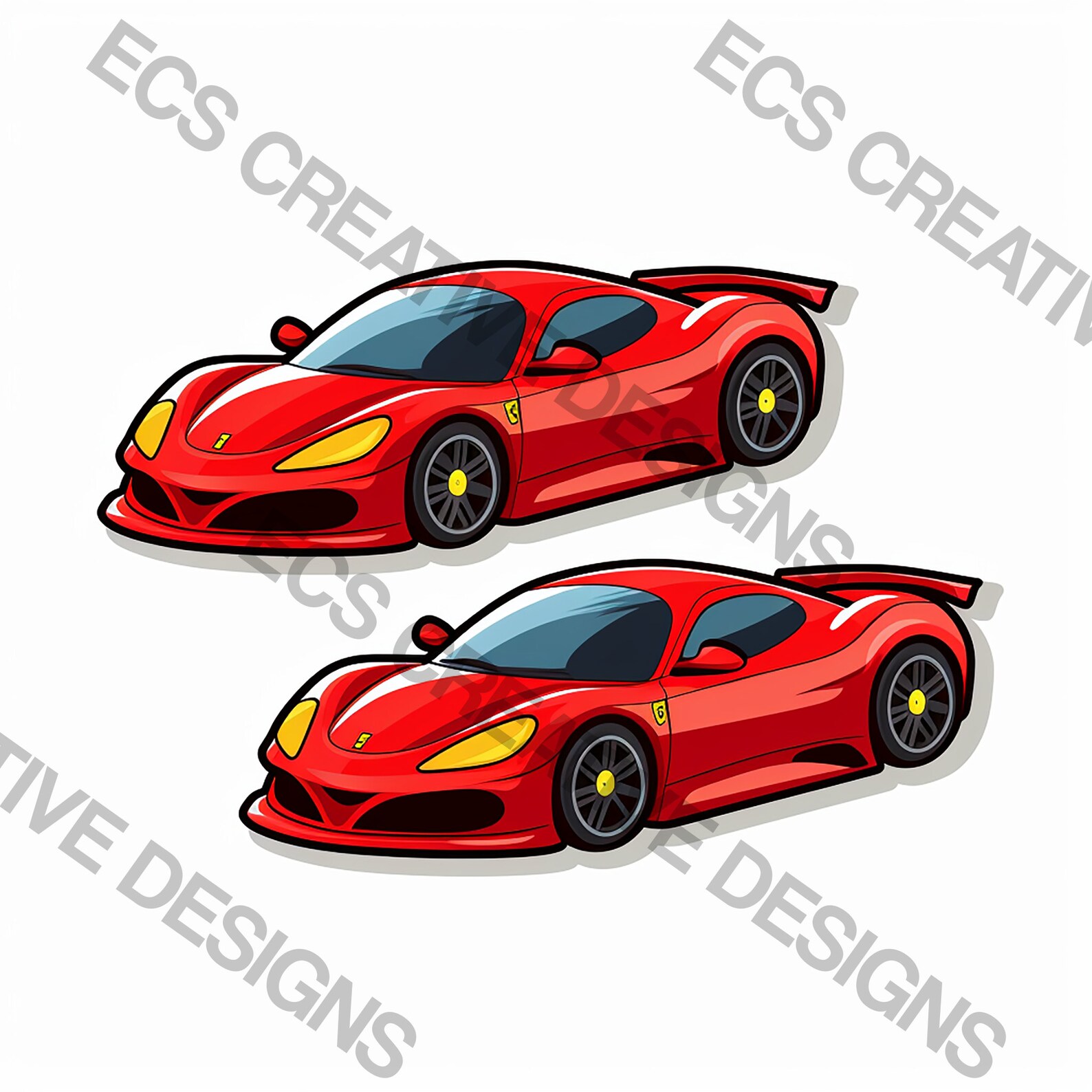Race Car 51 PNG Clipart Bundle, Instant Digital Download, High Quality ...