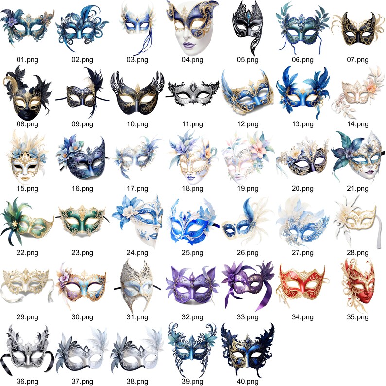 40 Masquerade Masks Clipart, High Quality Transparent Pngs, Download ...