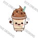 Cute Kawaii Drinks Clipart Set, Digital Download, Printable SVG & PNG ...