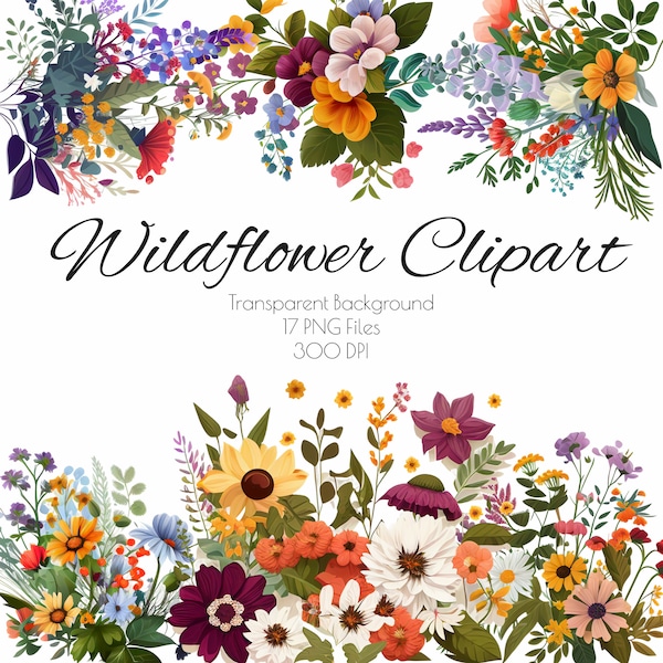 Floral Digital Art Transparent Background - Etsy