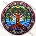 Tree of Life Stained Glass Clipart Bundle, Instant Digital Download, 20 ...