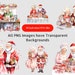 Santa & Mrs Claus Clipart Bundle, Digital Download for Commercial Use ...