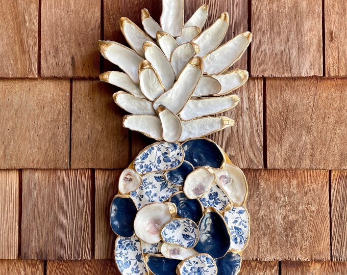 The mermaid Oyster Shell Pineapple - Etsy