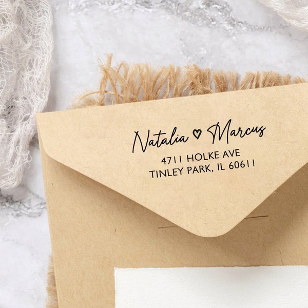 Custom Address Stamp - Etsy
