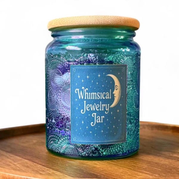 Custom Themed Jewelry Jar - Etsy