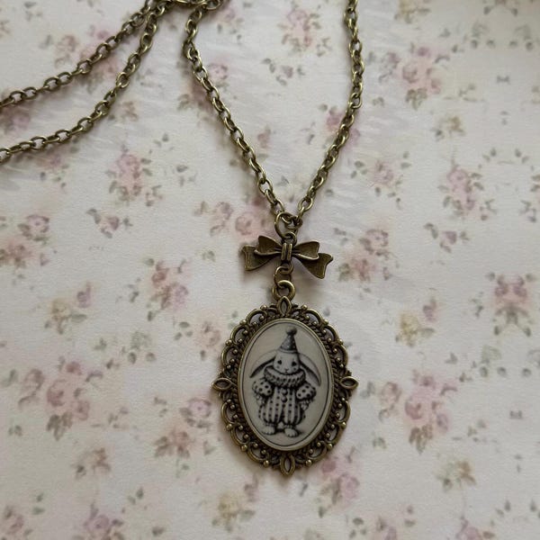 Clown Pendant Vintage - Etsy