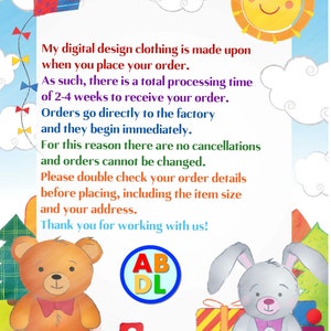 ABDL Teddies Undies Adult Baby - Etsy