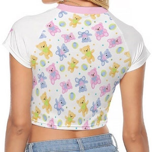 ABDL Teddy Bear Crop Top Adult Baby - Etsy