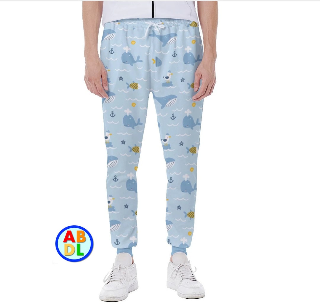 ABDL Whales and Sea Friends Pants - Etsy