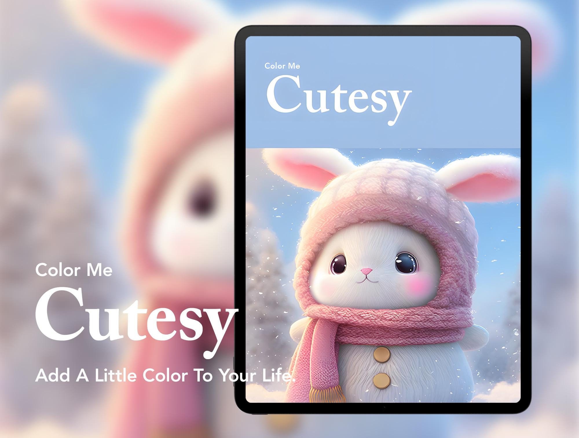 Color Me Cutesy, Coloring Book, Coloring Page, Printable Coloring ...