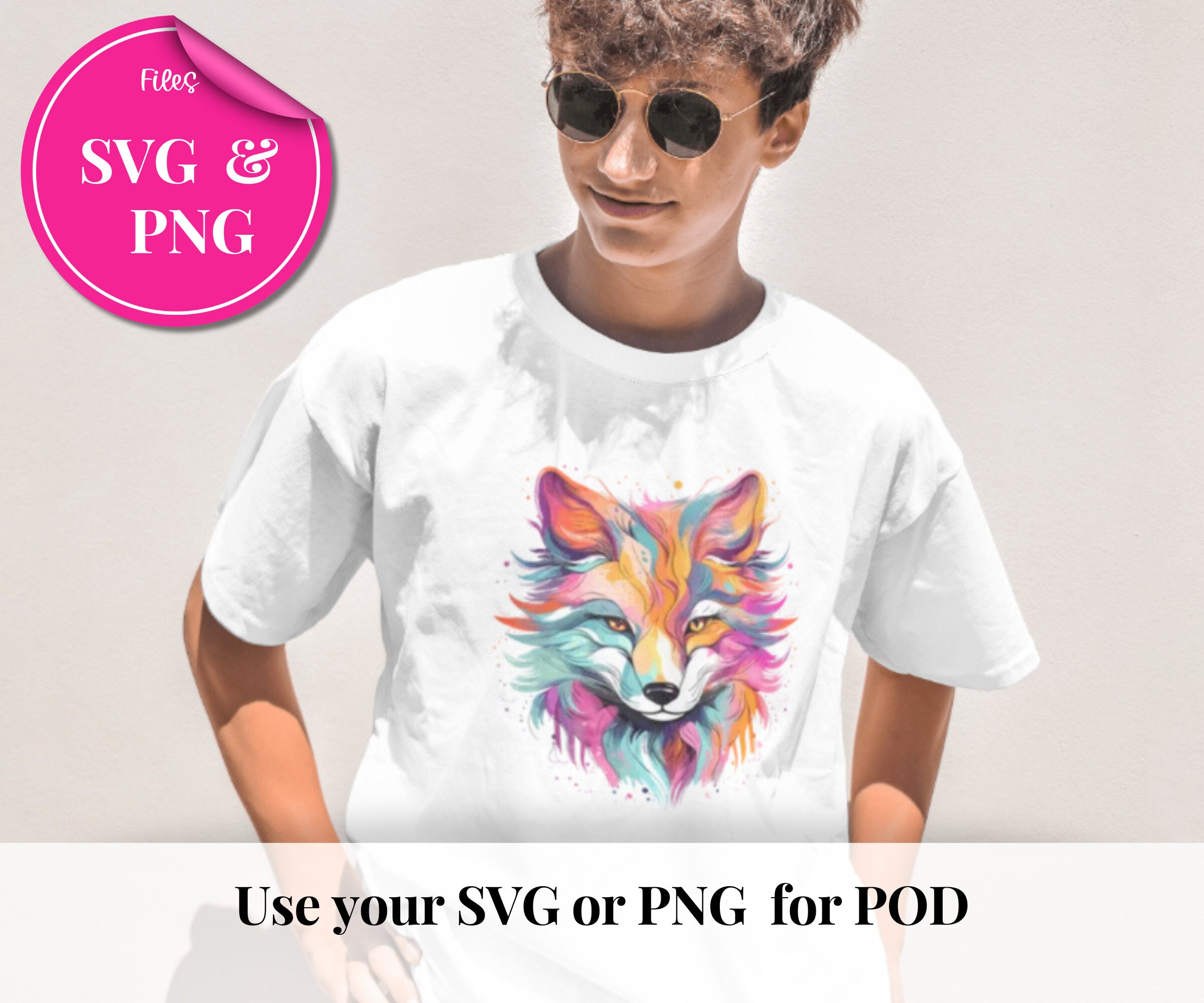 SVG Fox Clipart PNG, Fox Mask SVG for Sublimation Svg, Stickers ...