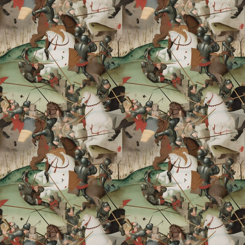 MONSTER PACK II Seamless Pattern, Backgrounds, Printable Digital Paper ...