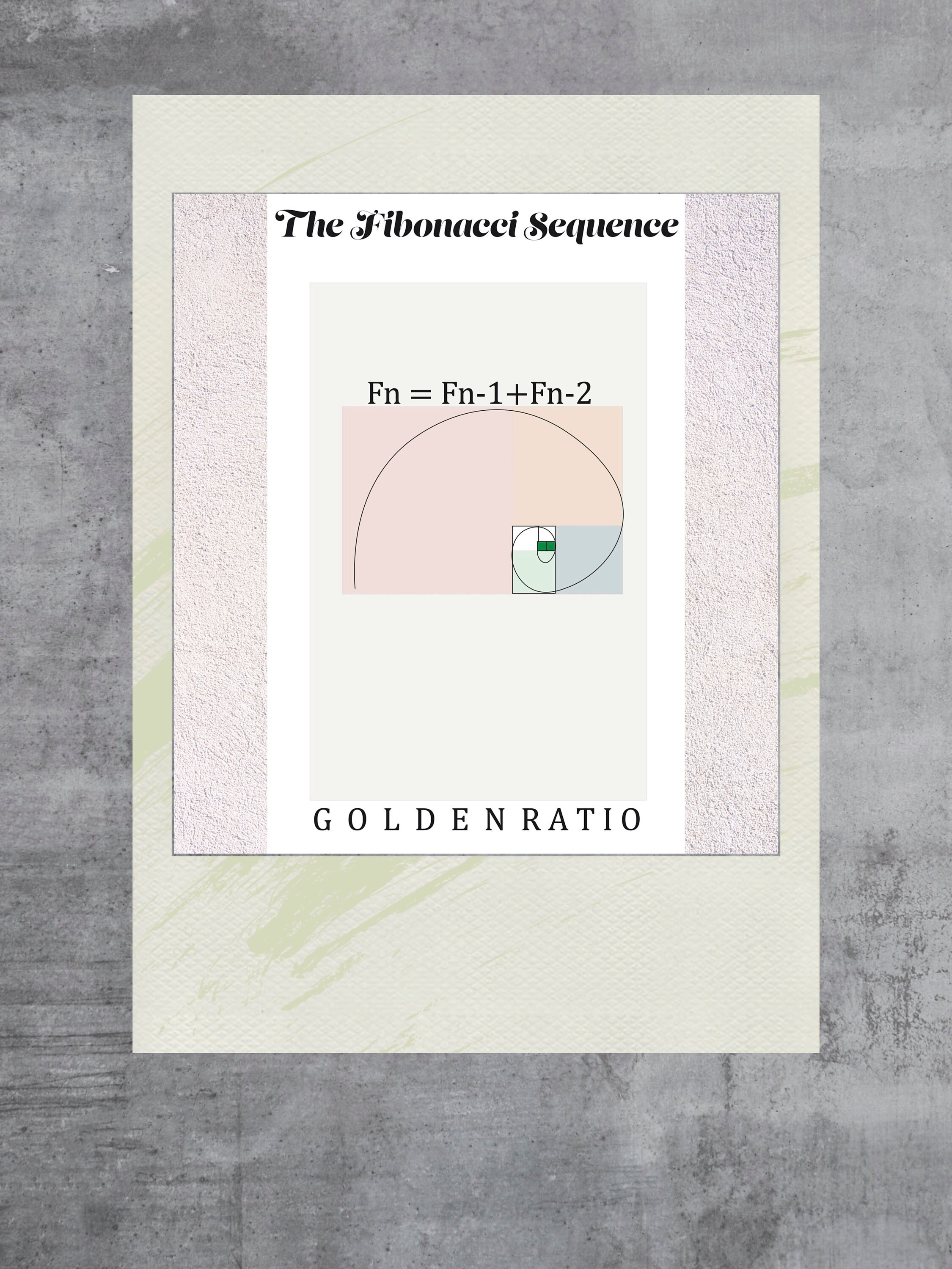 Fibonacci Sequence Artwork - Etsy