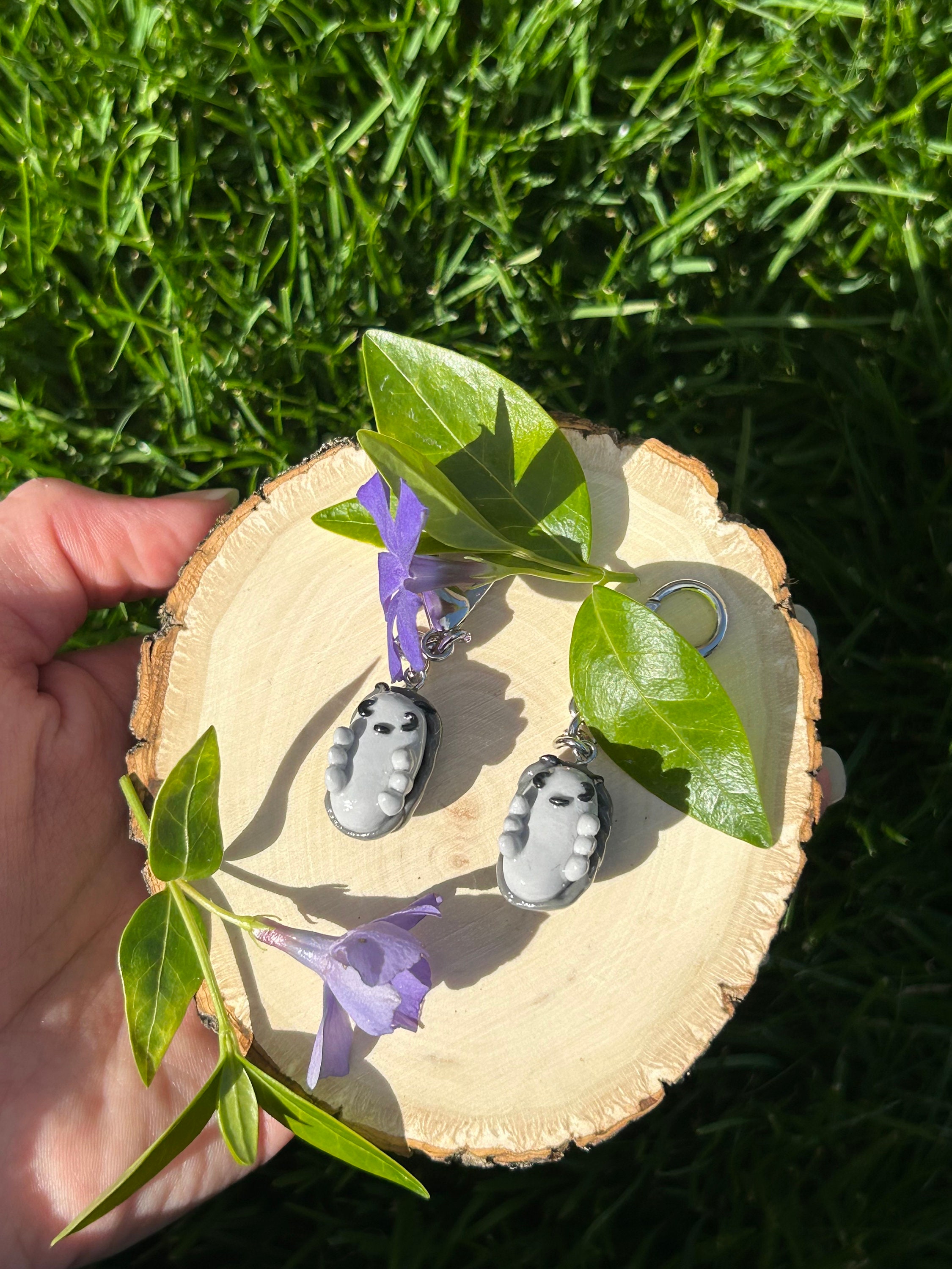 Mini Rollie Pollie Keychain Polymer Clay Handmade Item - Etsy