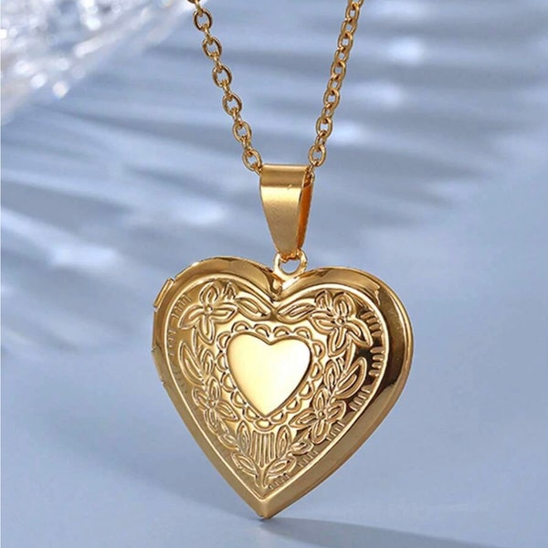 Heart Shaped Locket - Etsy