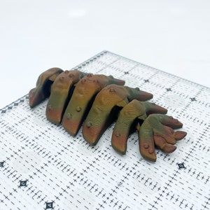 Isopod Flexi Articulated Fidget Toy 3D Printed Dragon's Den Authorized ...