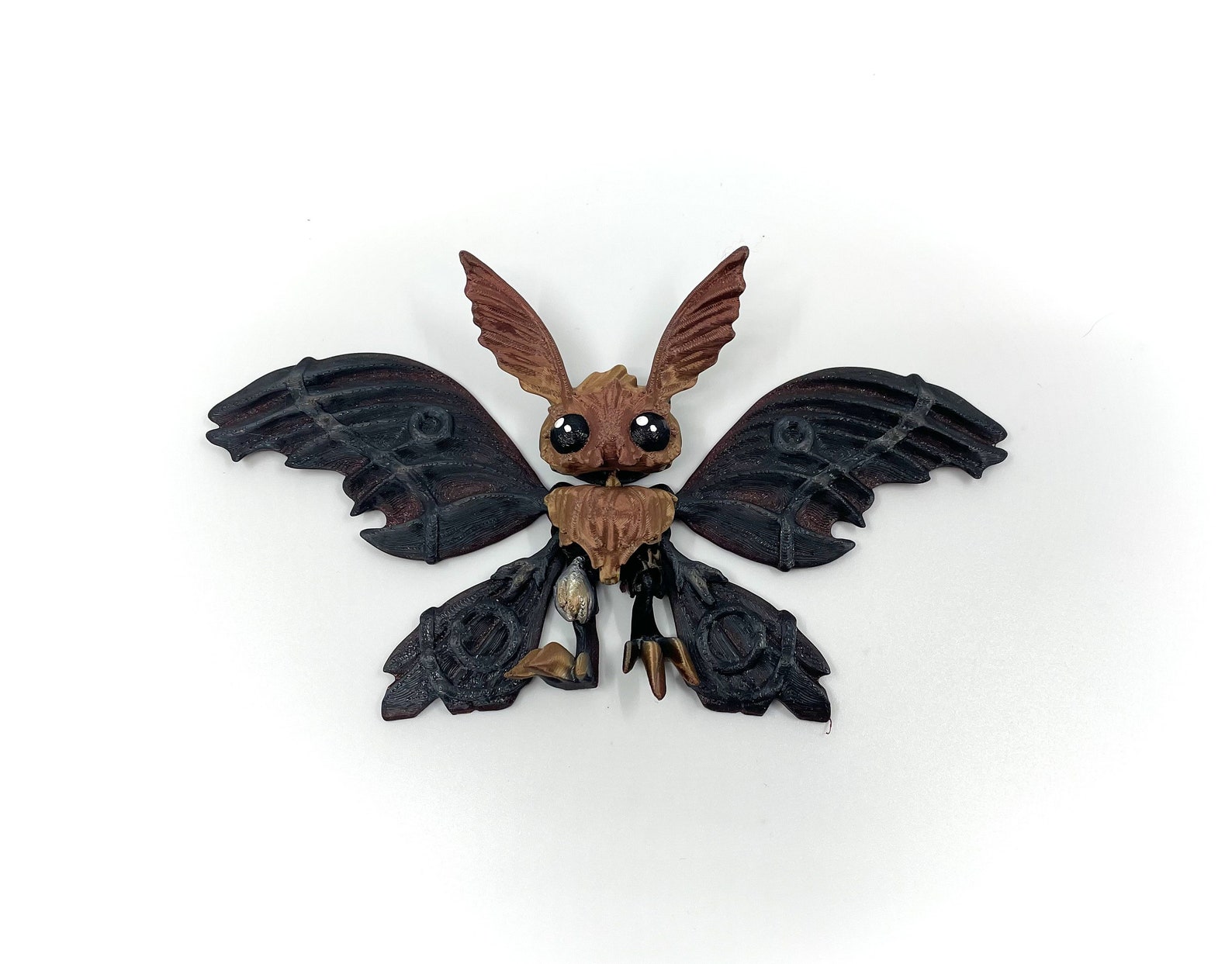 Mothman Cryptid Articulated Fidget Toy 3D Printed Twisty - Etsy