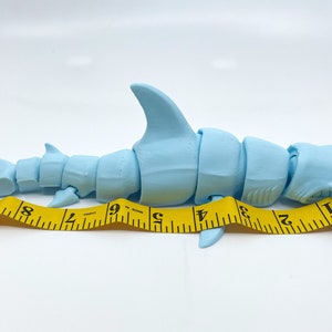 Hammerhead Shark Articulated Fidget Toy 3D Printed Matmiremakes ...