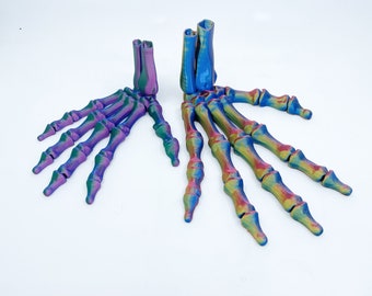 Flexi Skeleton Hand / Fidget Toy / 3D Printed - Etsy