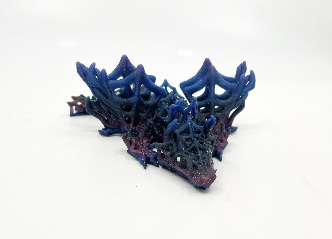 Wickedwing Dragon hatchling Dragon Tadling Articulated Fidget Toy 3D ...