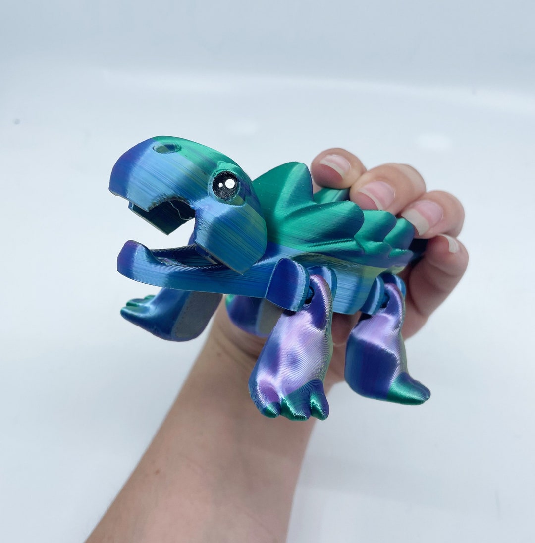 Chomping Turtle Articulated Fidget Toy 3D Printed ANGELJACOBOFIGUEROA ...