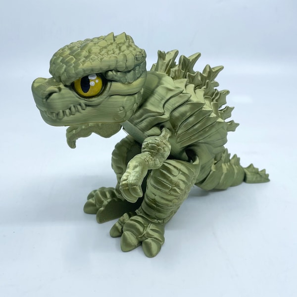 Godzilla Toy 3d Print - Etsy