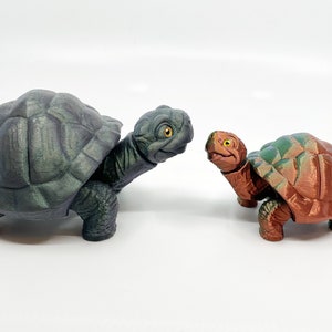 Tortoise Flexi Two Sizes Available Articulated Fidget Toy 3D Printed ...