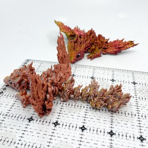 Phoenix, New Style hatchling Dragon Tadling Articulated Fidget Toy 3D ...