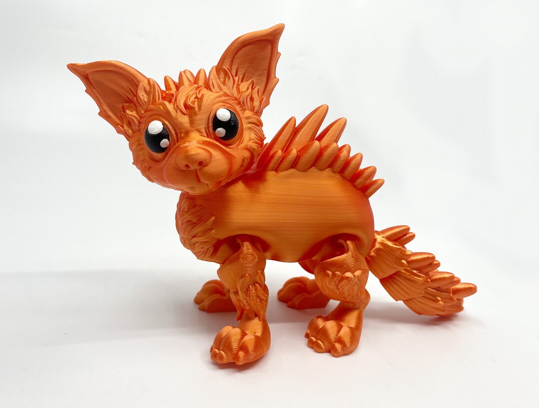 Chupacabra Articulated Fidget Toy 3D Printed Toonz Factory Authorized ...