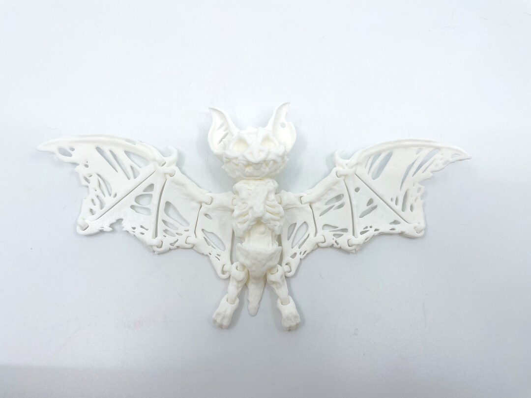Zombat Articulated Zombie Bat Fidget Toy 3D Printed Matmiremakes ...