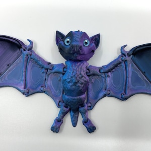 Fruit Bat Articulated Bat Fidget Toy 3D Printed Matmiremakes Authorized ...