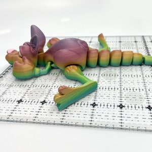 Boxing Kangaroo Flexi Articulated Fidget Toy 3D Printed Flexi Factory ...