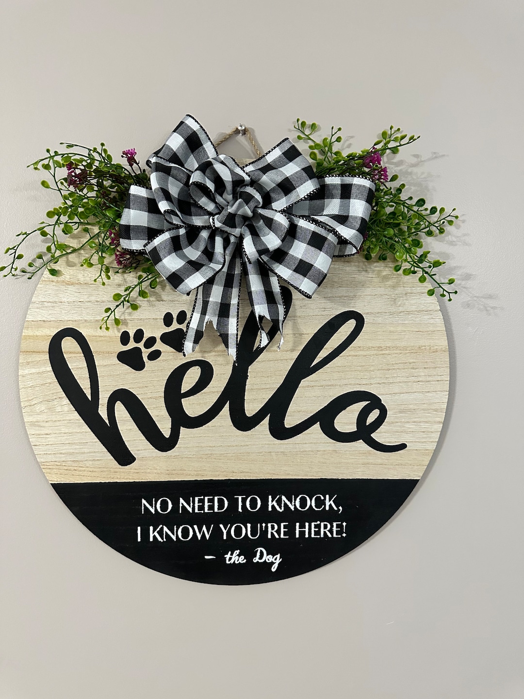 Custom Welcome Door Sign, Welcome Wreath Sign Front Door Decor, Wreath ...