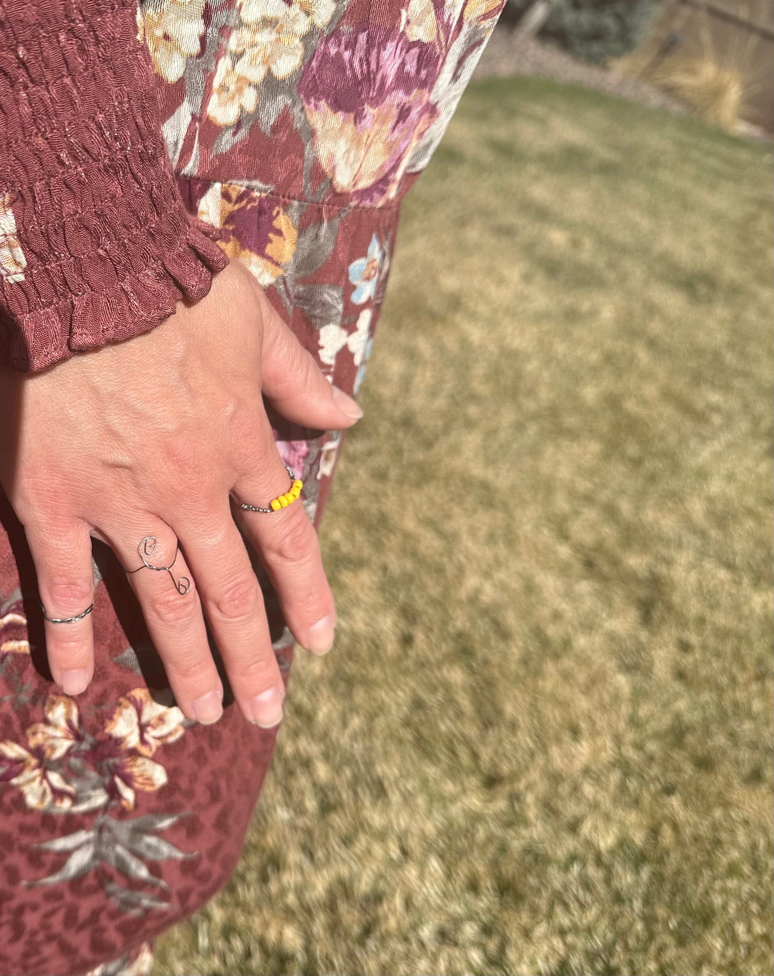 Braided Knuckle Ring - Etsy