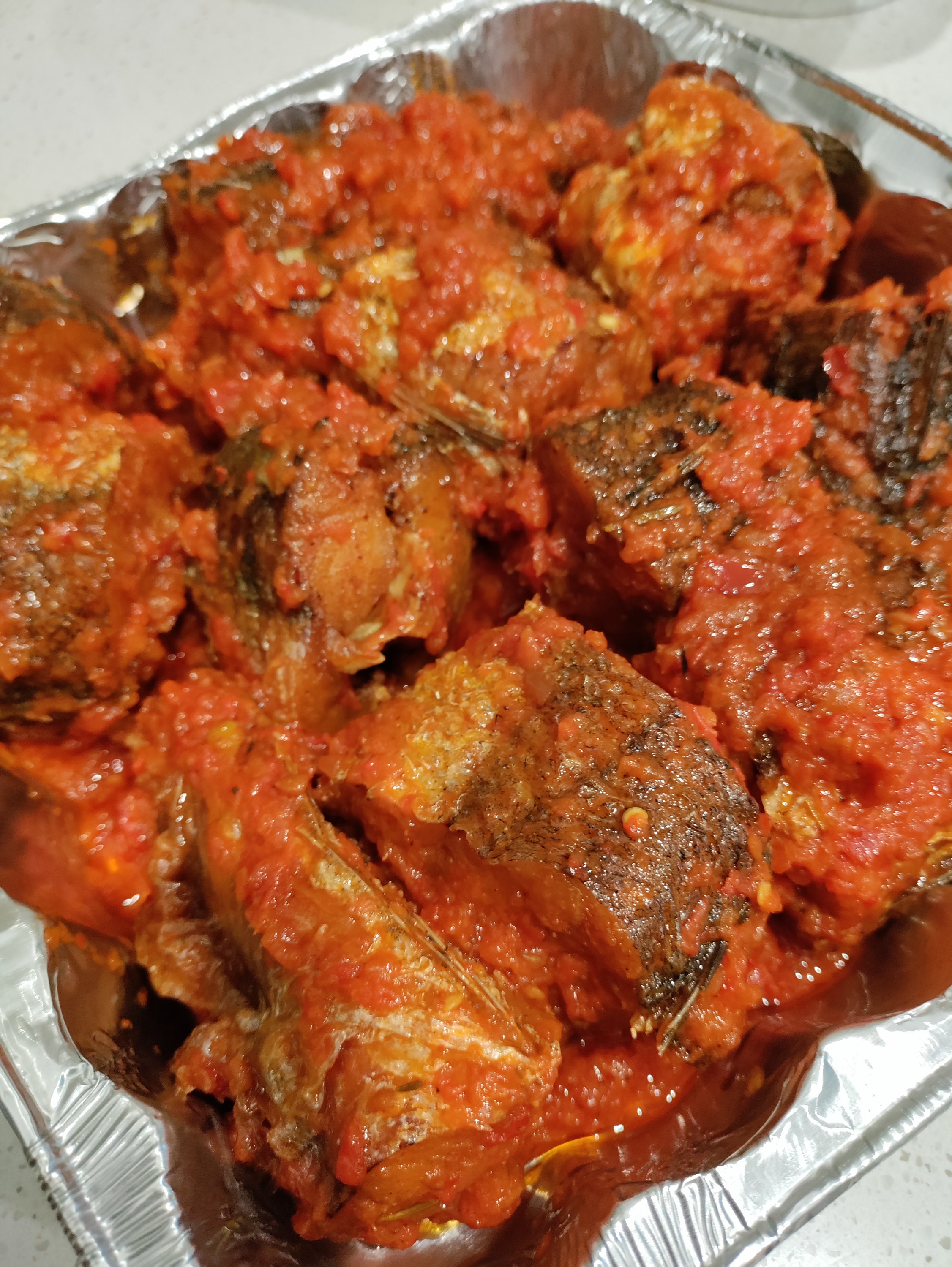 Peppered Hake Fish 2 Ltrs - Etsy