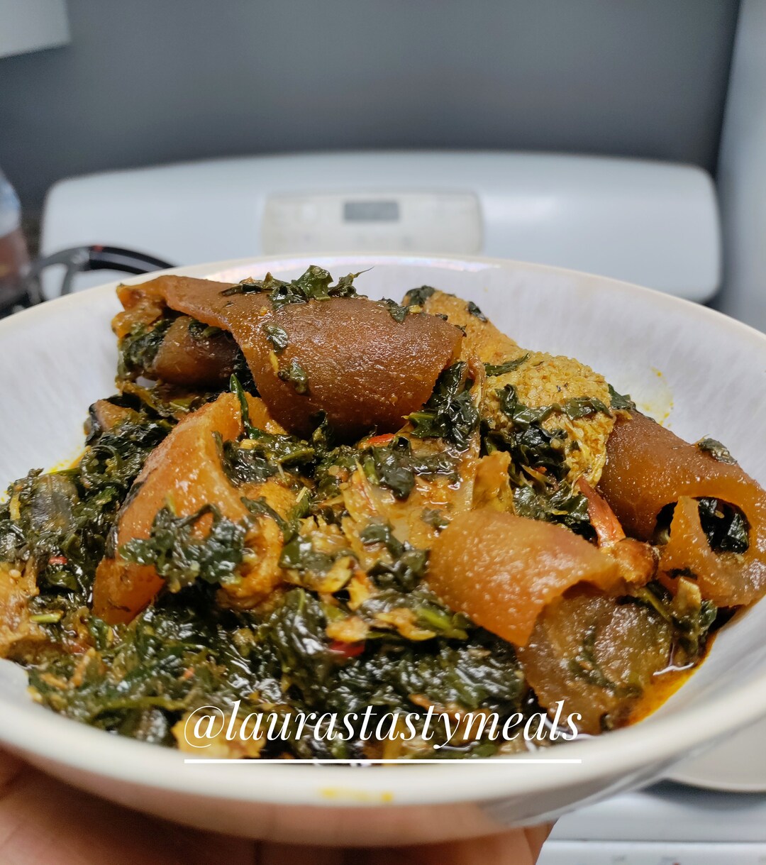 Edikaikong/vegetable Soup 2 Ltrs - Etsy