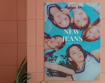 Printable New Jeans Poster. New Jeans Merch. Newjeans Poster. KPOP ...