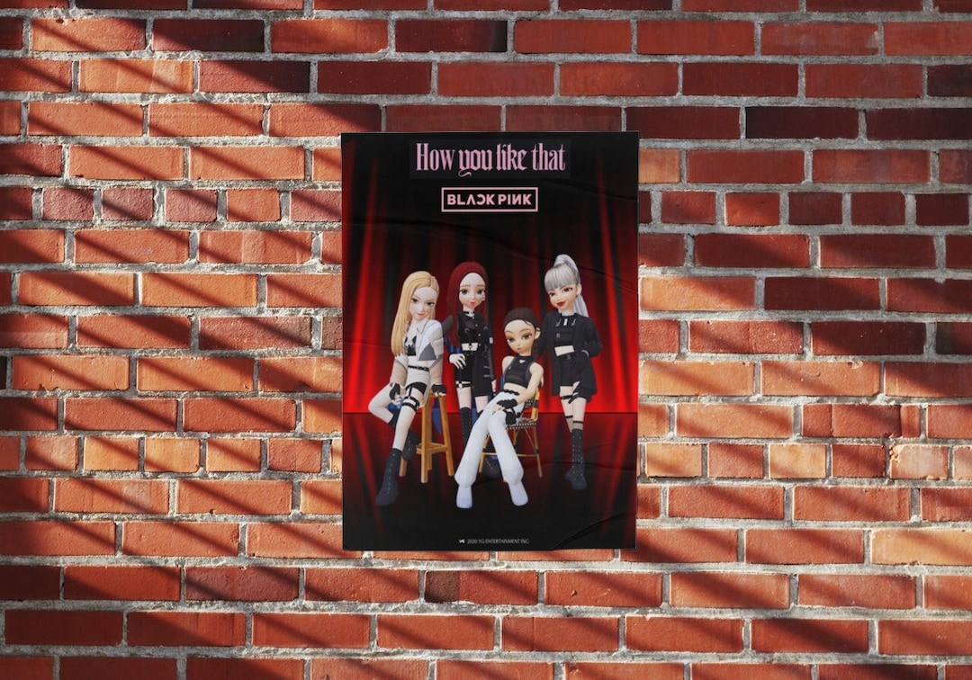 BLACKPINK Poster Print, BLACKPINK Printable Design, Instant Digital ...