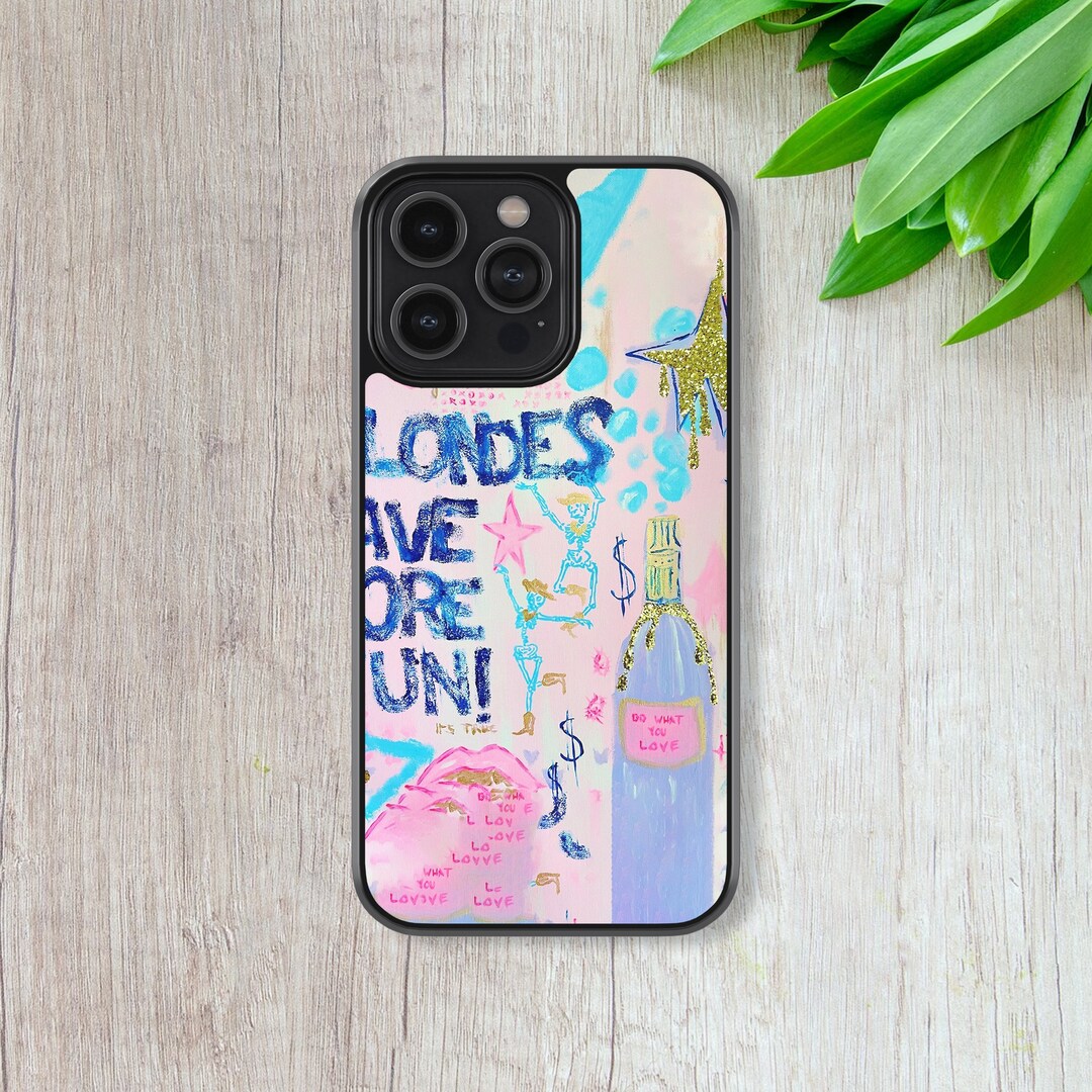 Blondes Have More Fun iPhone Case Phone Cover for iPhone 15 14 13 12 11 ...