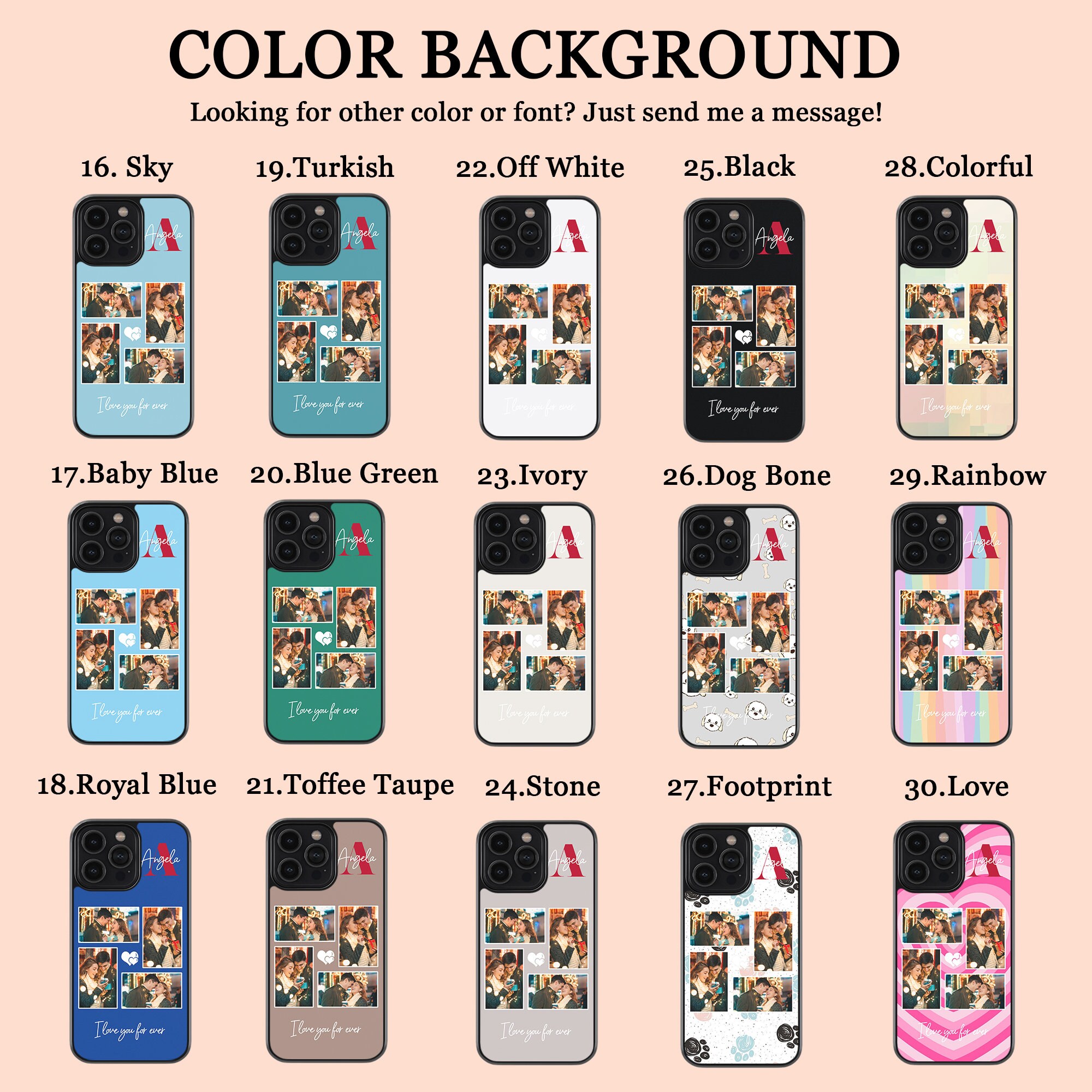 Personalized Picture iPhone Cases for 14 13 12 11 Pro Mini XR - Etsy