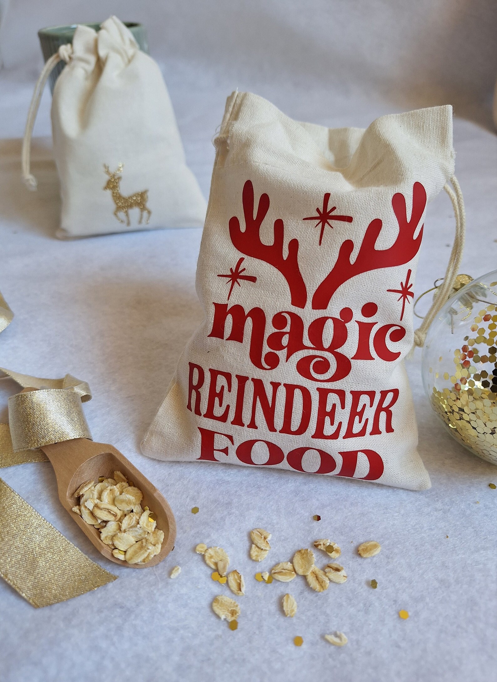 Magic Reindeer Food Bag, Rudolph Food, Christmas Eve Box, Christmas ...